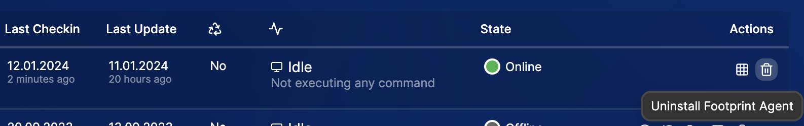 Deploy Procedures (Linux Agent) – CODA Intelligence Partner Portal