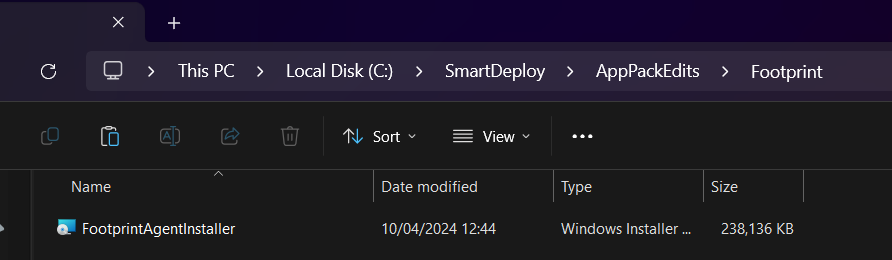 Deploy Footprint Agent for Windows using SmartDeploy – CODA ...