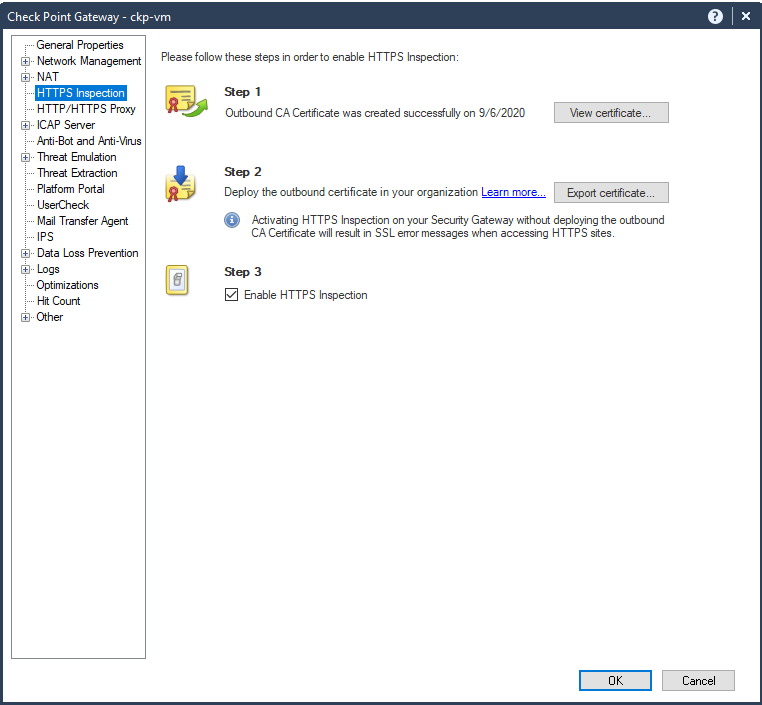 Check Point Gaia R80.40 Remediation Guide for Fingerprint - Network Security Check – CODA ...